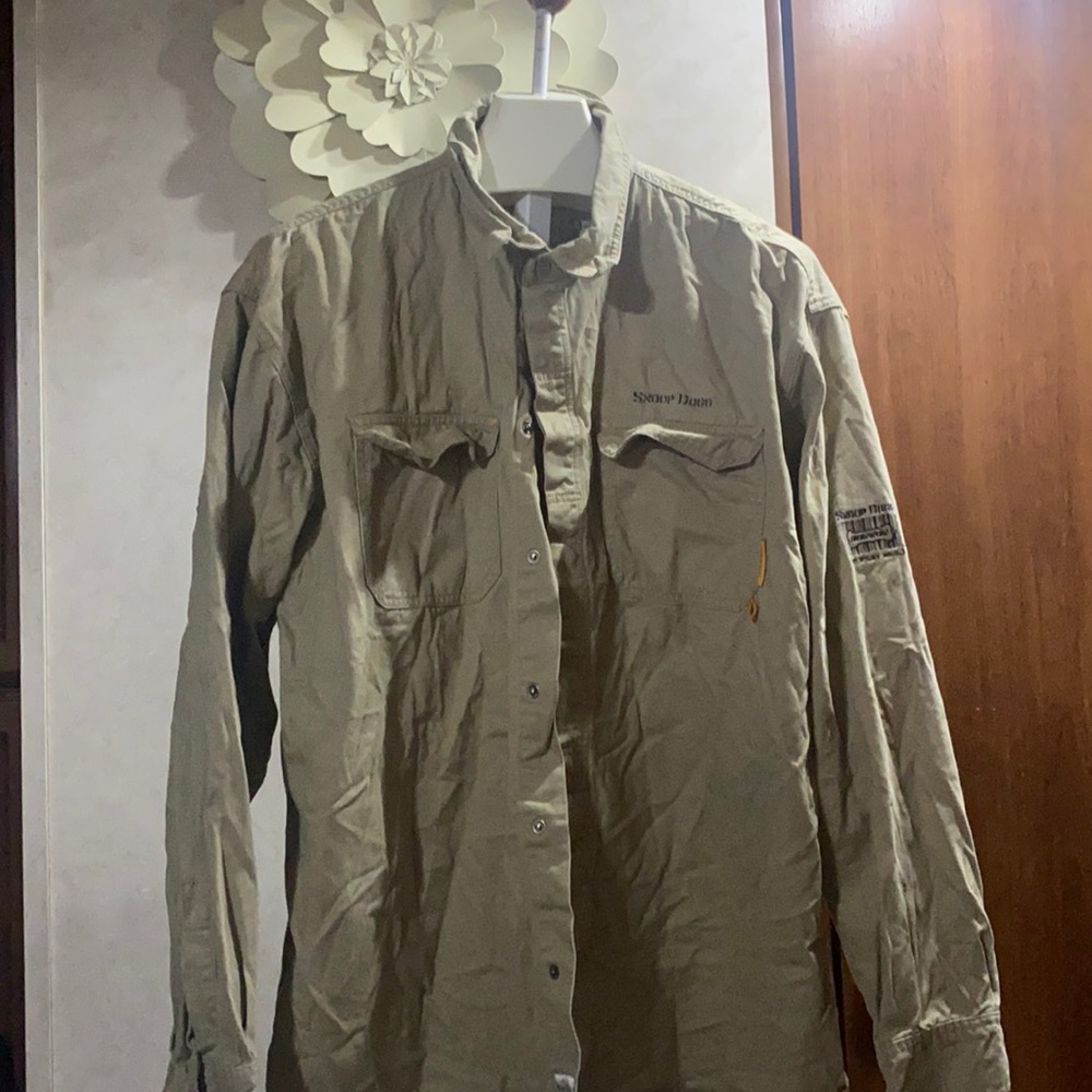 Vintage Snoop Dogg Doggy Style Jacket Khaki (Dar) - Gem